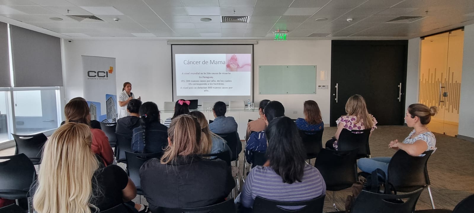 Charla Octubre Rosa CCI 1 - CCI