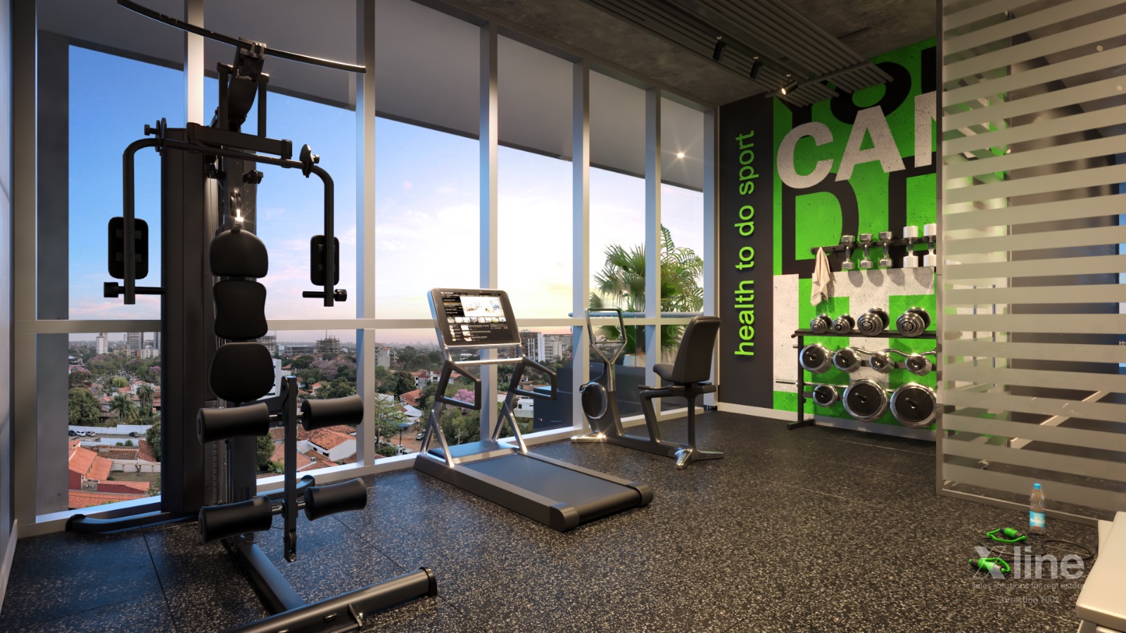 Render Edificio HIT Asunción. - CCI