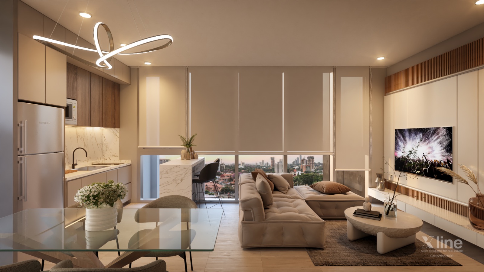 Render Edificio HIT Asunción. - CCI